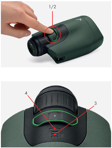 What do the LED indicators on the dG mean?